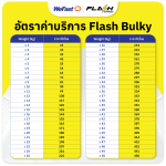 อัตราค่าส่ง - WeFastD